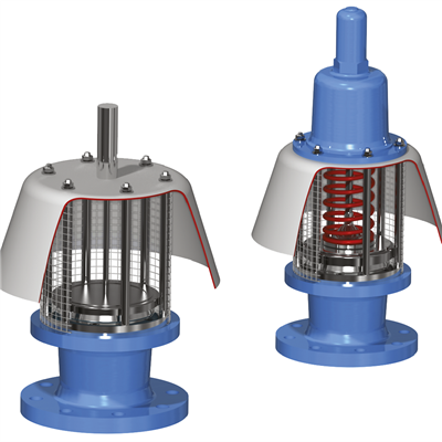 Anderson Greenwood Type 4130 Atmospheric Pressure Relief Valve | Yodify.com