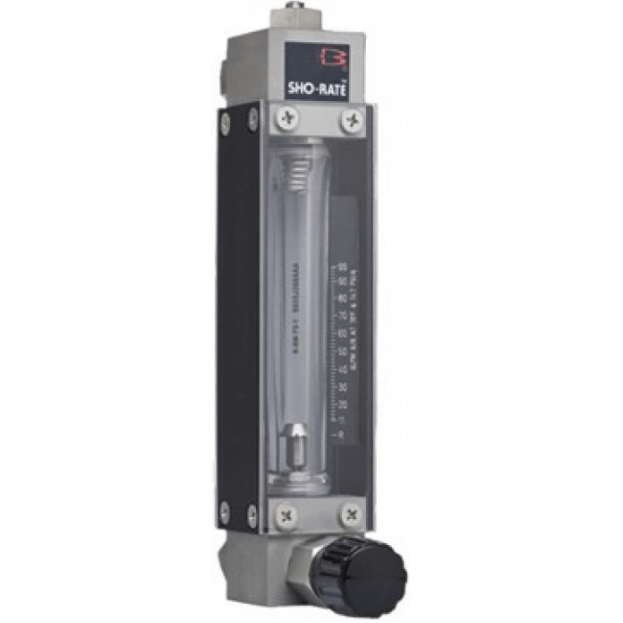 Brooks Instrument Sho-Rate Model 1358 Low Flow Glass Tube Variable Area ...