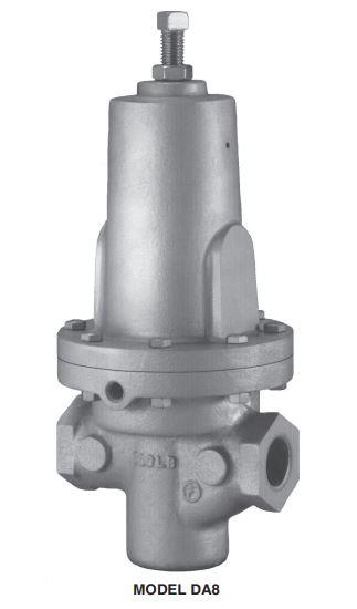 Cashco High Flow - DA8 Differential - Back Pressure Regulator | Rust ...