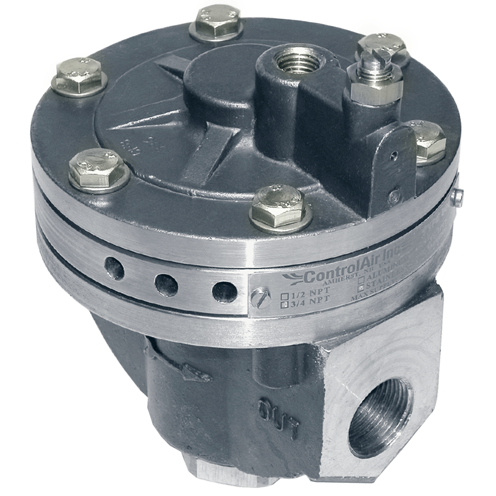 ControlAir Volume Booster, Type 6000 | Rust Automation & Controls, Inc.