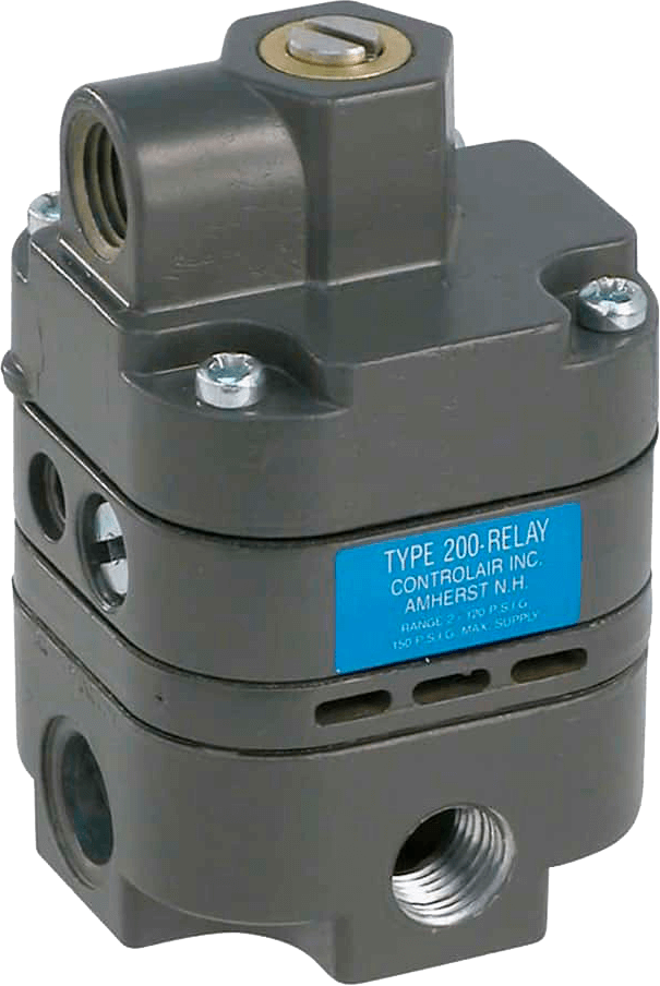 Control Air Type 200 Precision Air Relay | Rust Automation & Controls, Inc.