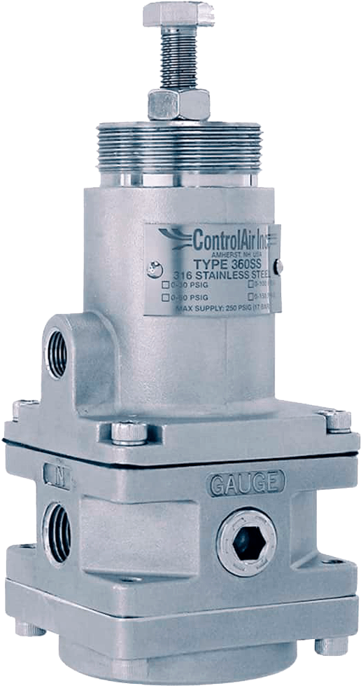 Control Air Type 360 Stainless Steel Pressure Regulator | JMC ...