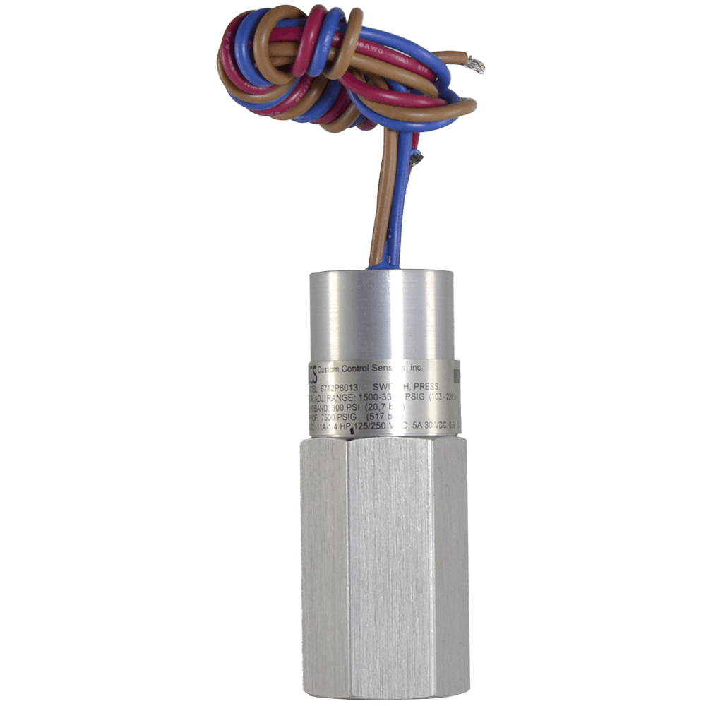 6712P8013 Pressure Switch, General-Purpose, 1200-3300 PSI | Telematic ...