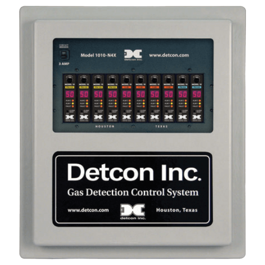 Detcon 1010-N4X Gas Detection Control System | Carbon Controls Ltd.