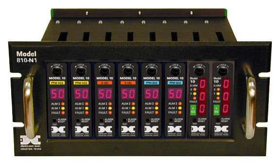 Detcon 810-N1-24 VDC Gas Detection Control System | Carbon Controls Ltd.