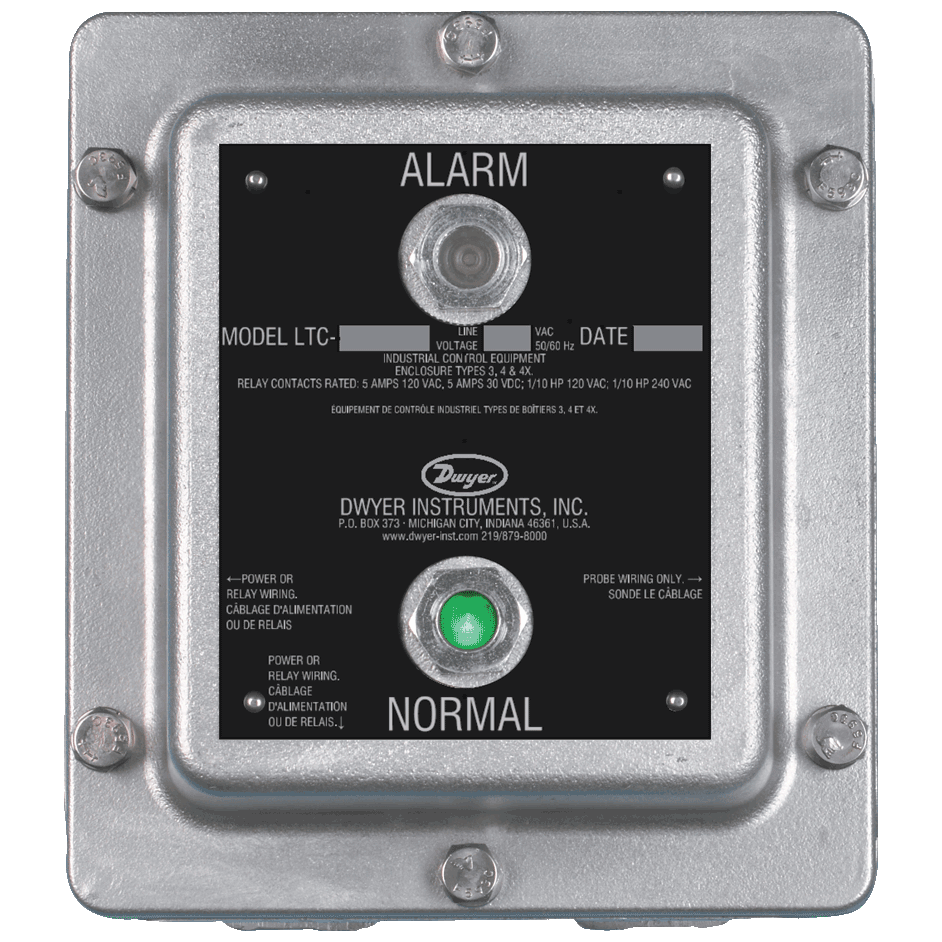 Series LTC2 Tilt Switch Control Unit | Automatic Controls of Virginia Inc.