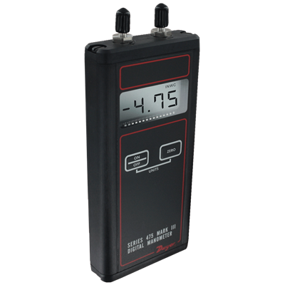 Series 475 Intrinsically Safe Handheld Digital Manometer | Process ...