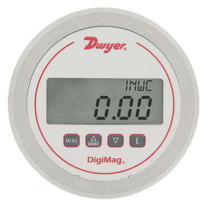 Series DM-1000 DigiMag Digital Differential Pressure and Flow Gauge ...