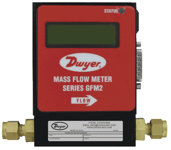 Series GFM2 Gas Mass Flow Meter | Rust Automation & Controls, Inc.