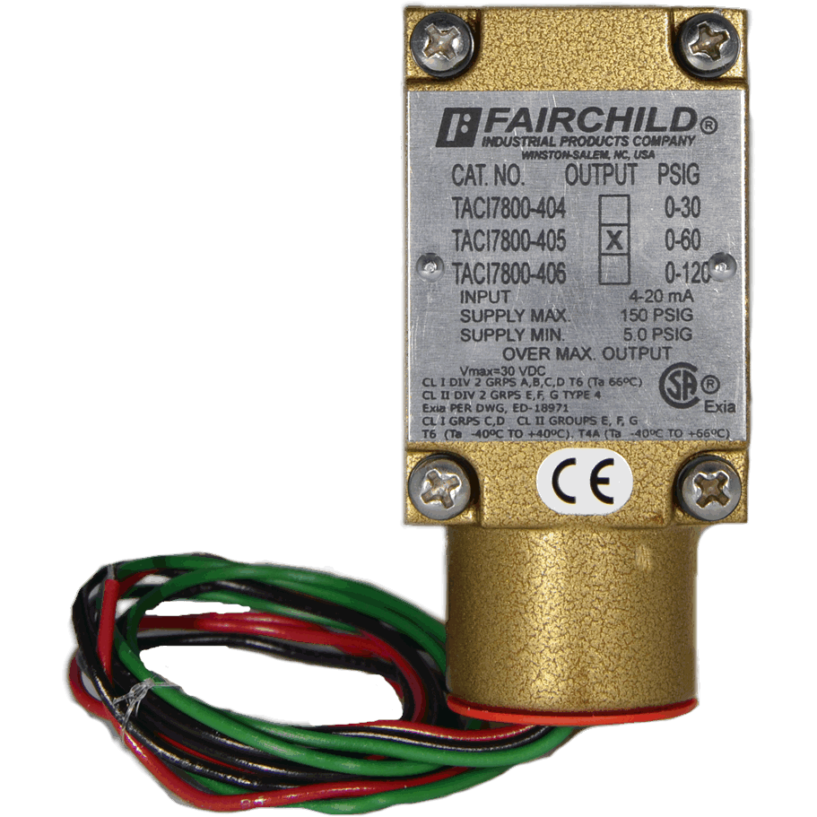 Fairchild T7800 Electro-Pneumatic Transducer | Automatic Controls of ...