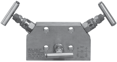 Hex Valve EH34 Differential Pressure Manifold Val | Process Technology ...