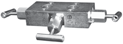 Hex Valve HE30 Series Three-Valve Manifold | Process Technology, Inc.