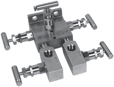 Hex Valve HM56/55 Series Five-Valve Manifold | Process Technology, Inc.