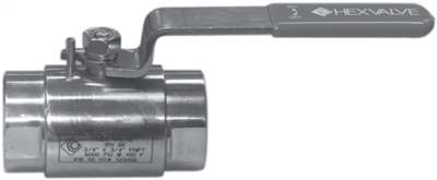 Hex Valve IBV Series Instrument Grade Ball Valve | Process Technology, Inc.