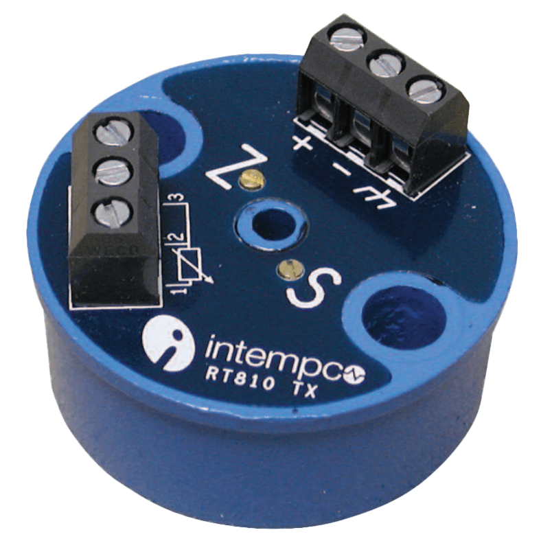 Intempco RT810 RTD Temperature Transmitter | Robert S. Hudgins Company