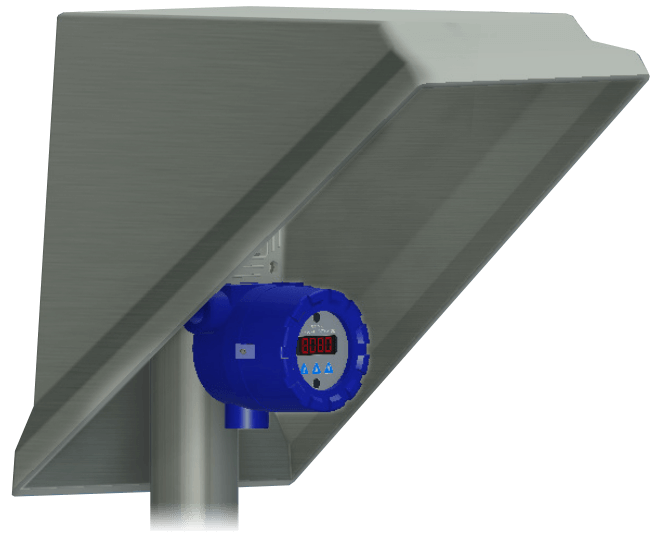 1200 Series Sunshade for Process Instrument | Telematic Controls Inc.