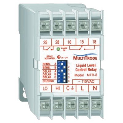 Multitrode MTR/MTRA Liquid Level Control Relay | Yodify.com