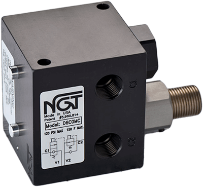 NGT Specialty Valves Dual Pneumatic Valve to Prevent Runaway Movement ...