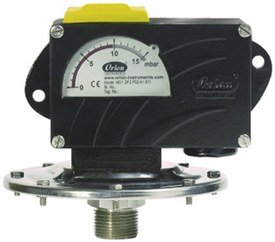 Orion Instruments MD Series Industrial Low Range Pressure Switch ...