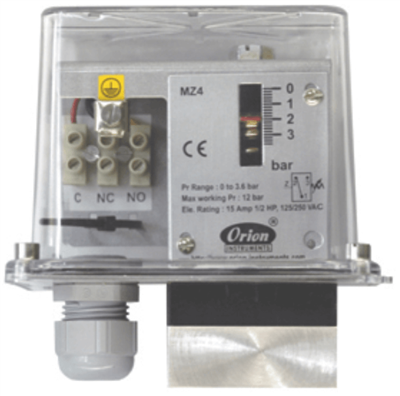 Orion Instruments MZ Series High Proof High Range Pressure Switch ...