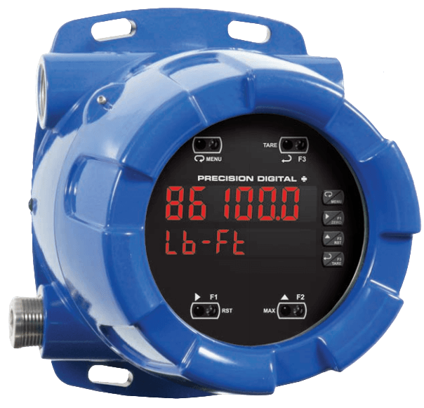 PD8-6100 ProtEX-MAX Explosion-Proof Strain Gauge, Load Cell & mV Meter ...