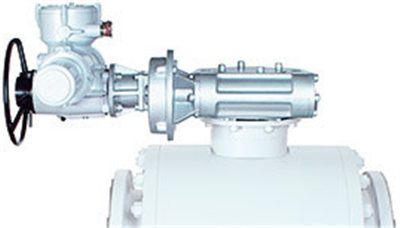 Rotork MOW Range - Heavy-Duty Quarter-Turn Modulating Worm Gearbox ...