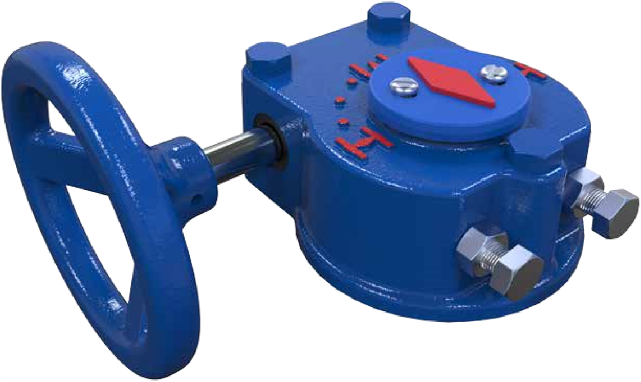 Rotork QTW150 - Quarter-Turn Worm Gearbox | Dwight W. Prouty Company, Inc.