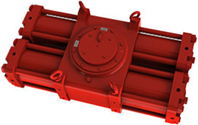 Rotork RH Range - Heavy-Duty Rack and Pinion Hydraulic Actuator ...