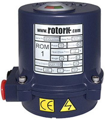 Rotork ROM Range - Quarter-Turn Direct Drive Electric Actuator | Yodify.com