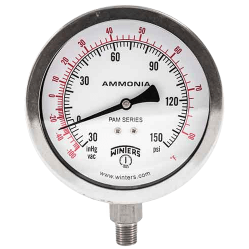 Winters Instruments PAM Ammonia Gauge | Parker Technical Sales