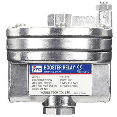 Rotork YTC Stainless Volume Booster, YT-325